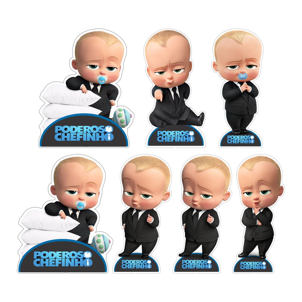 Kit Display De Mesa Festa Infantil Poderoso Chefinho (MODELO 3 ...