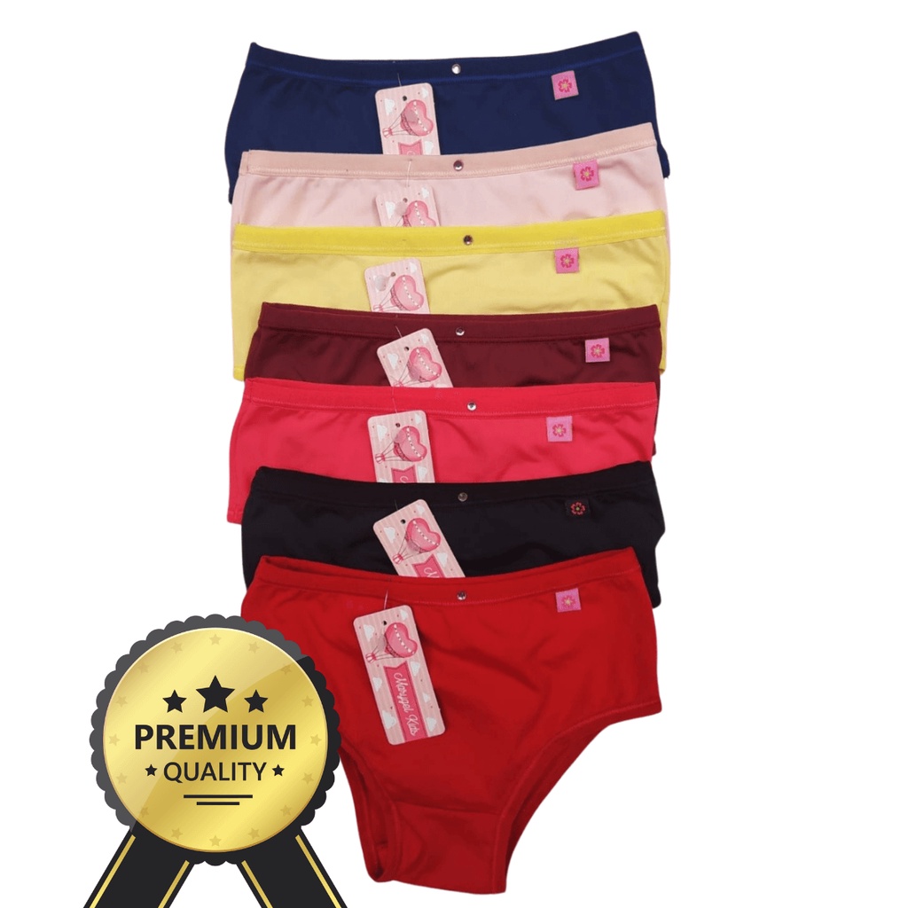 kit Calcinha de Microfibra Infantil em Poliamida Calcinha Infantil de ...
