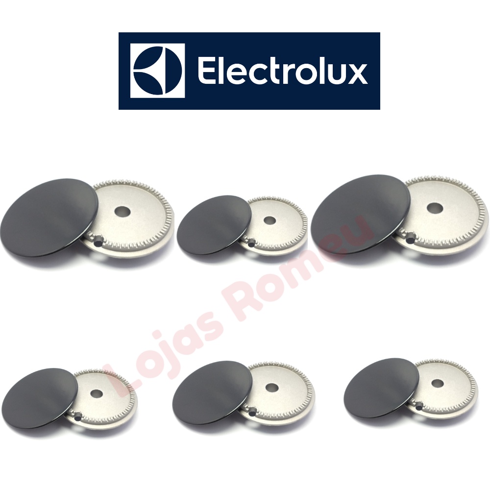 Kit 6 Bocas Fogao Electrolux 76sm 76hl 76se Tampinha | Shopee Brasil