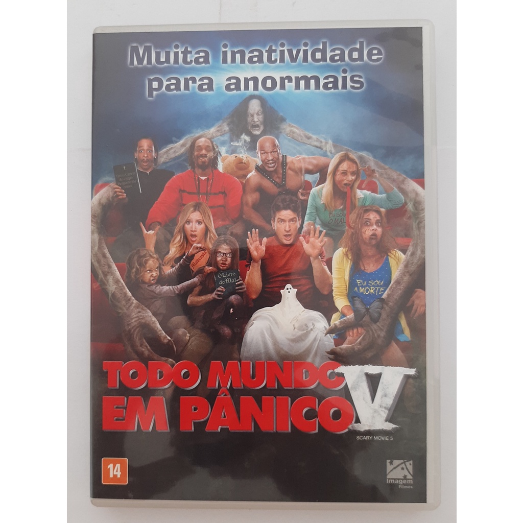 DVD Todo Mundo em Pânico V | Shopee Brasil