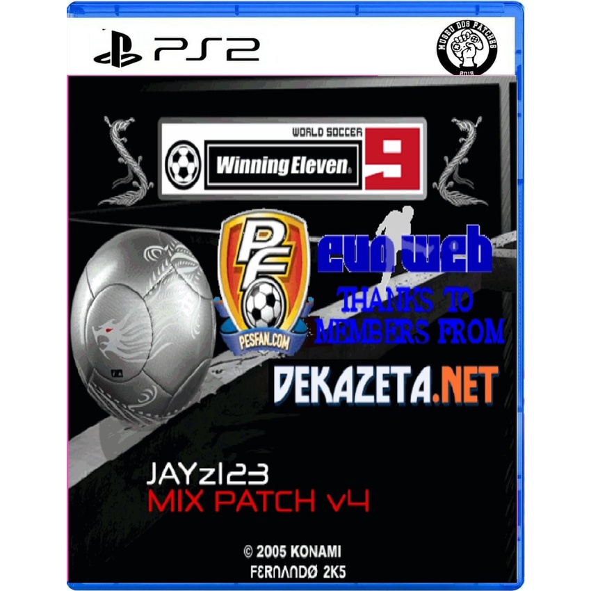Futebol WE9 - Mix Patch V4 PS2 Patch | Shopee Brasil