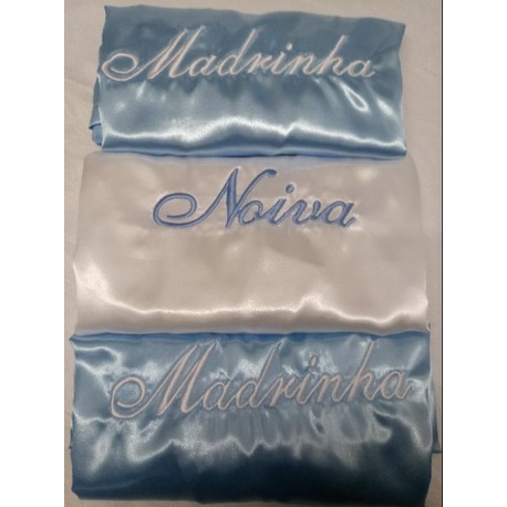 ROBE DE CETIN COM LYCRA PERSONALIZADOS | Shopee Brasil