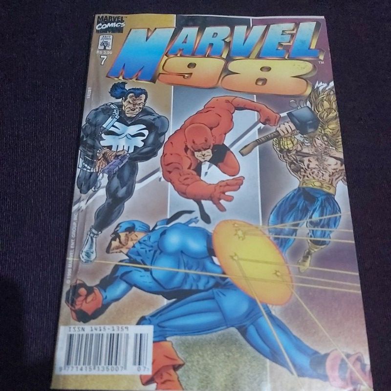 Marvel 98 - n° 07 ( Abril ) | Shopee Brasil