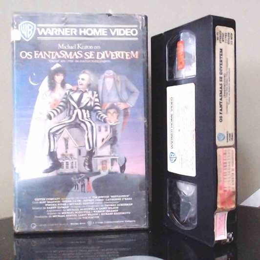 VHS Os Fantasmas Se Divertem - Raridade | Shopee Brasil