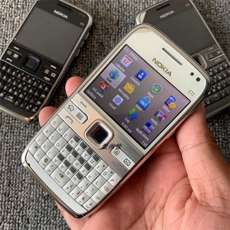 Nokia E72 GSM 3G Celular 5MP 2.36'Suporte WiFi Teclado Inglês Symbian OS | Shopee Brasil