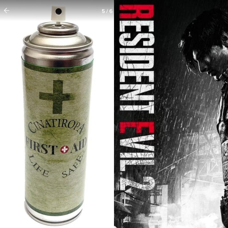 Resident Evil Spray First Aid2 Remake | Shopee Brasil