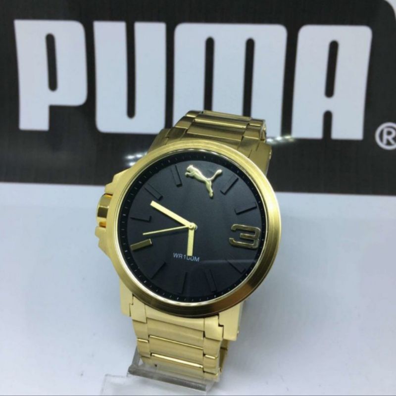 RELÓGIO MODELO PUMA TODO AÇO LUXO | Shopee Brasil