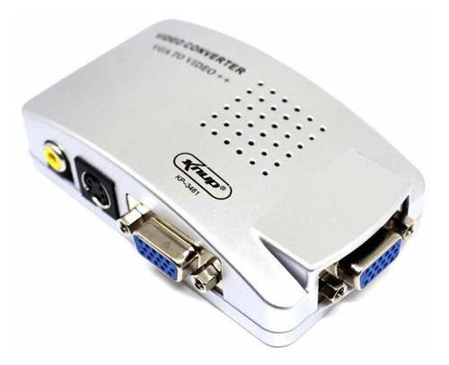 Adaptador Transcoder Conversor Vga Rca S-video Vga Monitor Tv Ps2 Pc ...