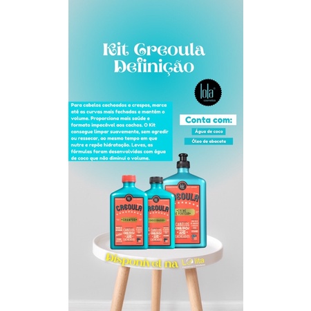 Kit Creoula, Lola cosmetics | Shopee Brasil