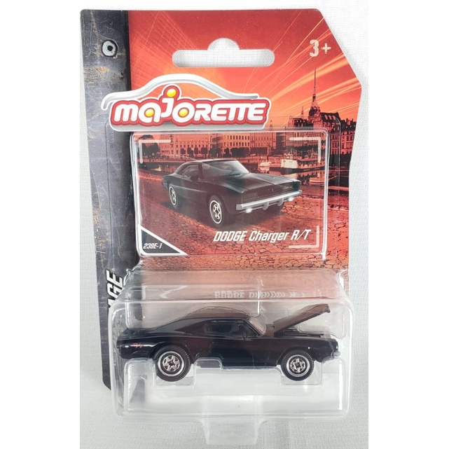 Miniatura Dodge Charger R/T Vintage 1/64 Majorette | Shopee Brasil