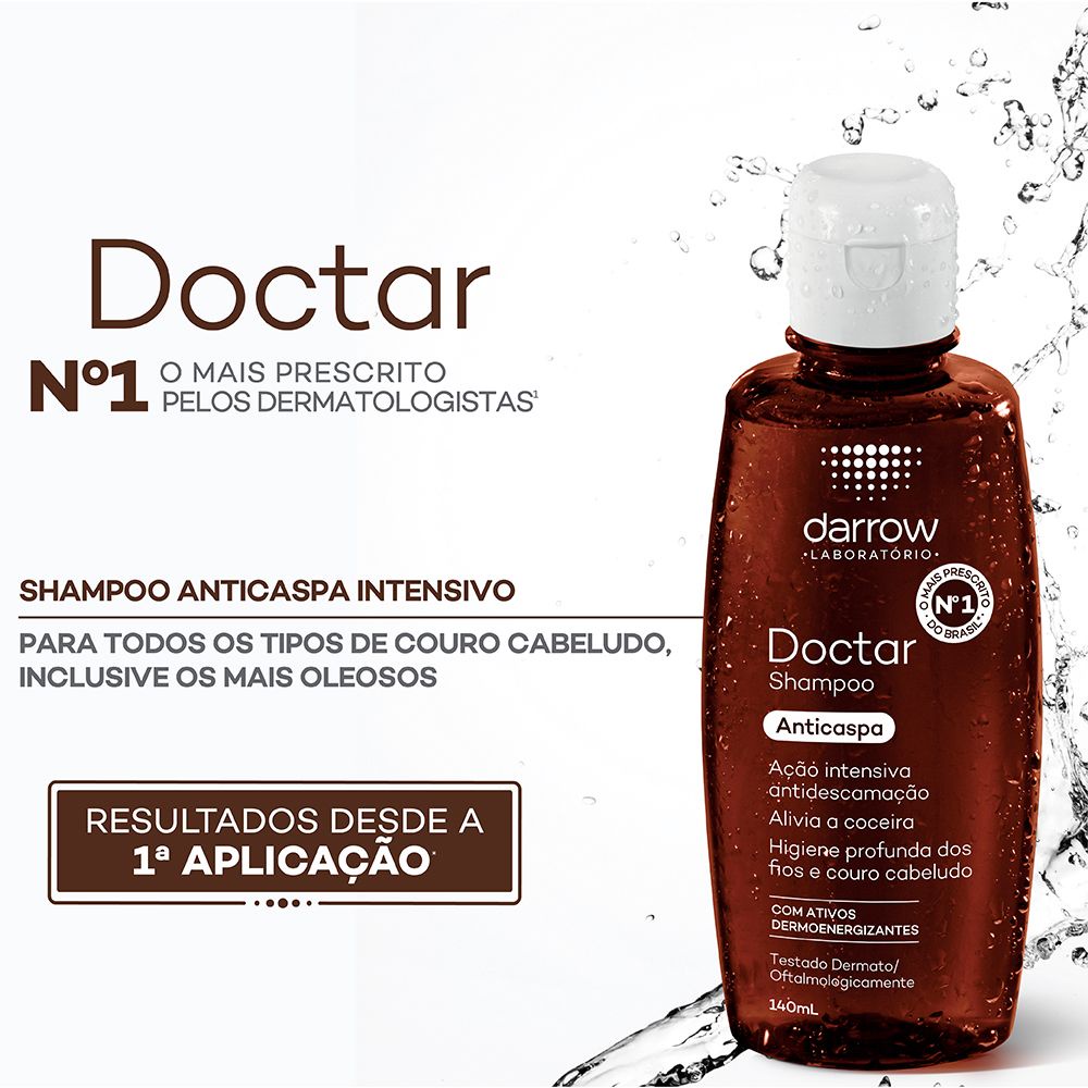 Shampoo Darrow Doctar Plus Com 120ml | Shopee Brasil