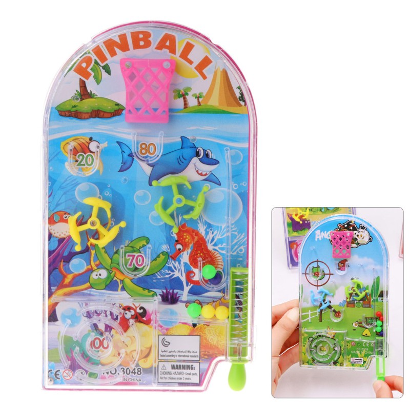 Novidade Pocket Pinball Toy Funny Games Machine Plaything | Shopee Brasil
