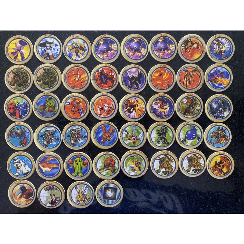 Tazos Digimon - não elma chips | Shopee Brasil