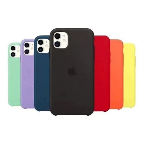 Capa Capinha Case Para IPhone 11 de Silicone com Interior Aveludado Premium | Shopee Brasil