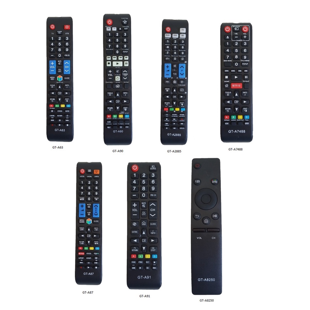 Controle Remoto Universal Para Tv Smart Led Lcd 3D Diversos Modelos ...