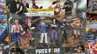 Kit Free Fire 6 bonecos Articulados 16 cm top de linha Envio Imediato ...