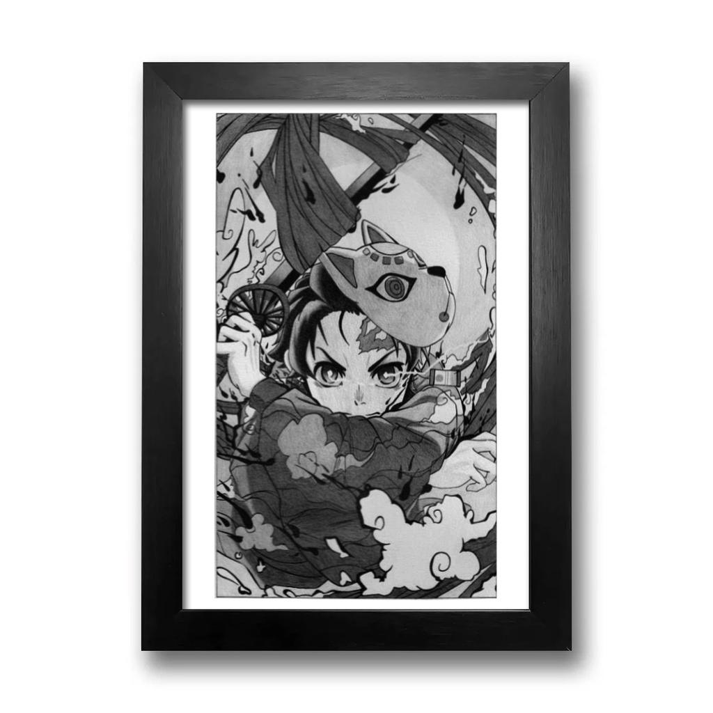 Quadro Tanjiro Demon Slayer - Tamanho A4 com Moldura + Acetato | Shopee ... Quadro Tanjiro Demon Slayer - Tamanho A4 com Moldura + Acetato | Shopee ...