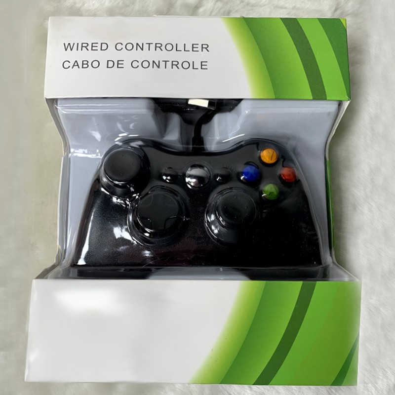 Controle Video Game Xbox 360 Com Fio Joystick Xbox360 E Pc | Shopee Brasil