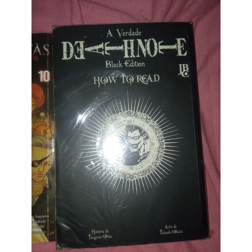 Death Note How To Read Black Edition | Shopee Brasil