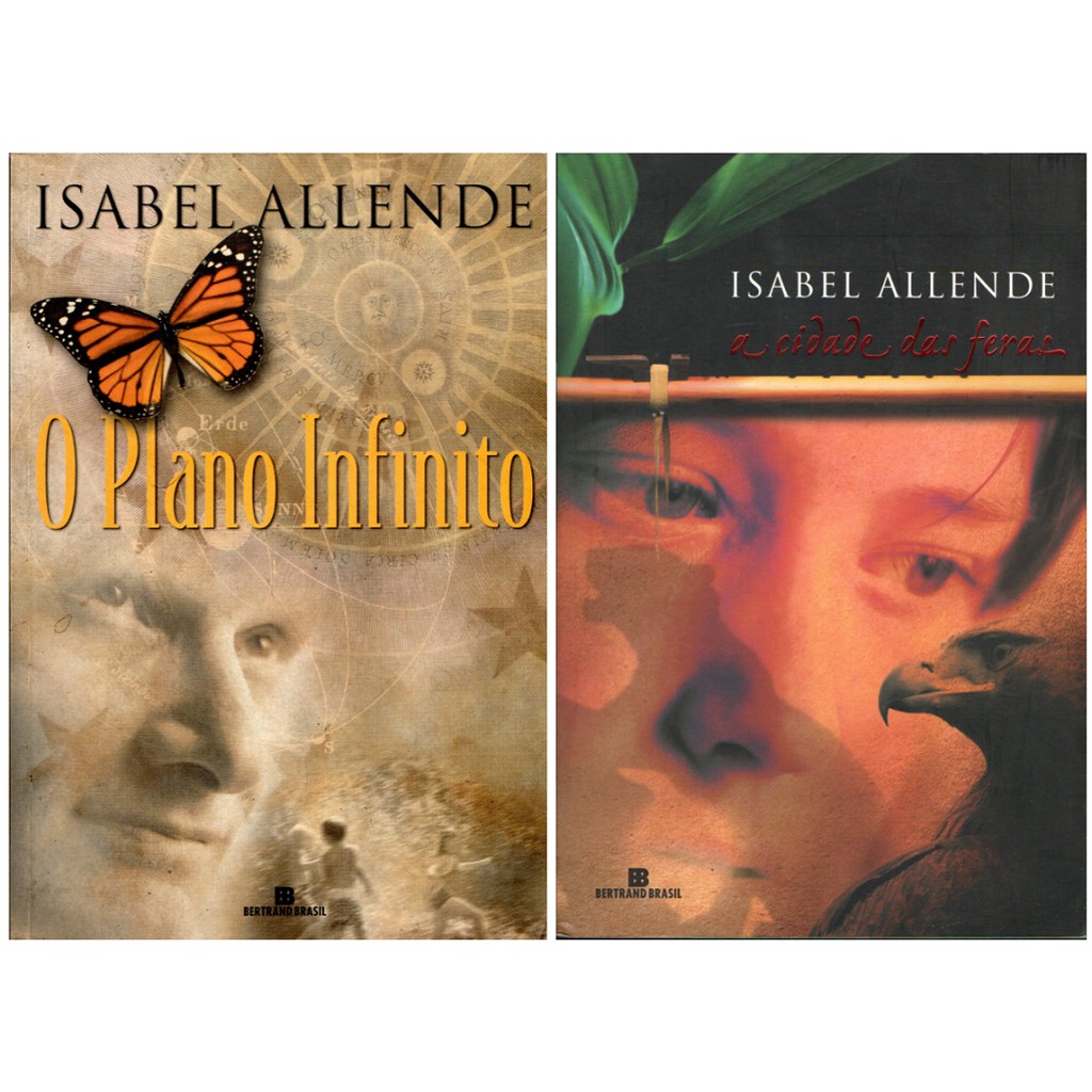 O Plano Infinito + A Cidade Das Feras - Isabel Allende 95n | Shopee Brasil