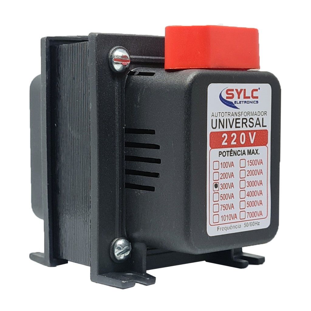 CONVERSOR AUTO TRANSFORMADOR DE ENERGIA 300VA BIVOLT (210W) CONVERTE ...