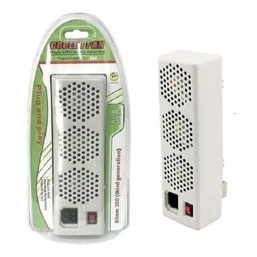 Cooler Externo Xbox 360 Fat 3 Ventiladores Intercooler - Produto novo ...