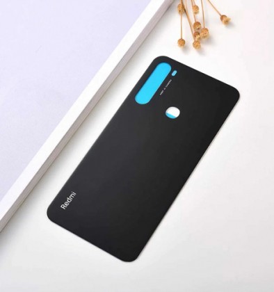 Tampa Traseira Vidro Note 8 Original Xiaomi Com Logo Redmi Black ...