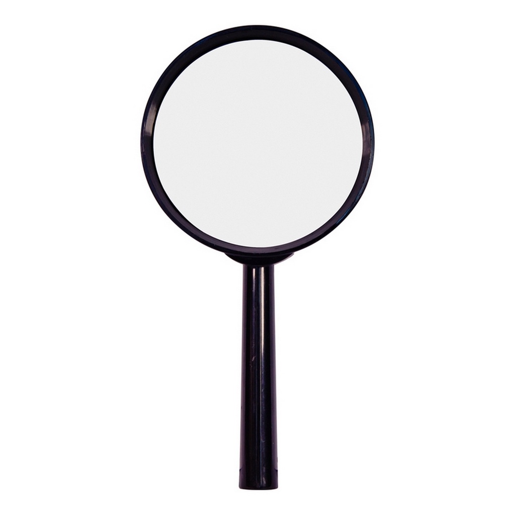 10 Lupa Glass Cabo Plástico Lente Aumento Zoom 50mm/60mm | Shopee Brasil