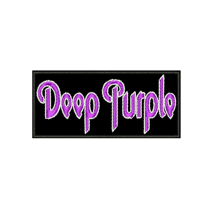 Patch Bordado Banda Deep Purple (termocolante, bandas, rock) | Shopee ...
