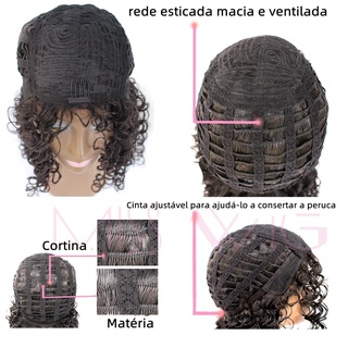Lace Cabelo Cacheado Peruca Cacheada Lace Wig Cacheada Perucas ...