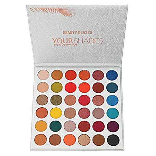 Paleta de Sombras - Beauty Glazed - Your Shades - 36 Cores | Shopee Brasil