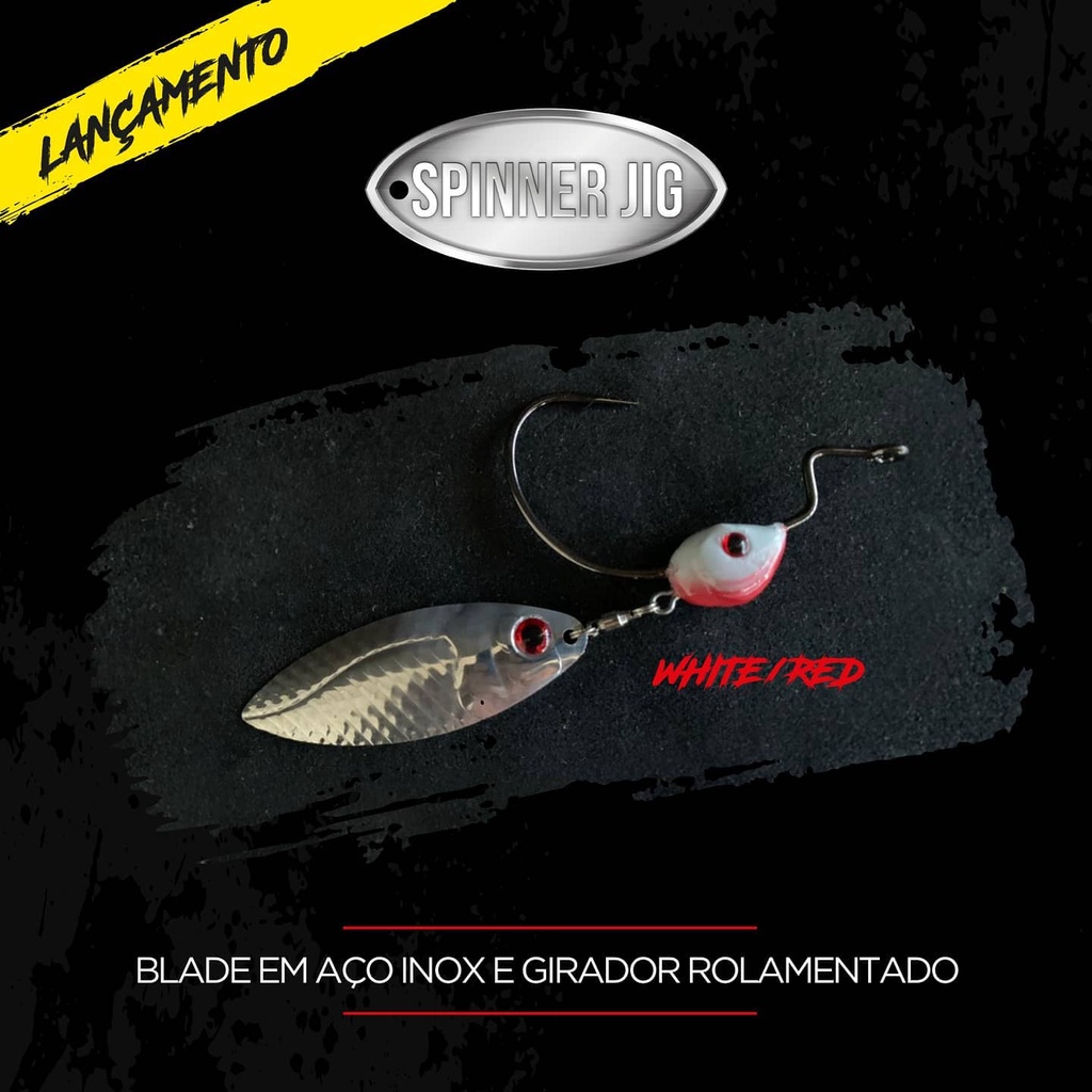 SPINNER JIG 6/0 - PURE STRIKER | Shopee Brasil