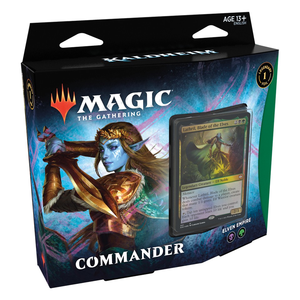 Commander Deck - Kaldheim - Elven Empire | Shopee Brasil
