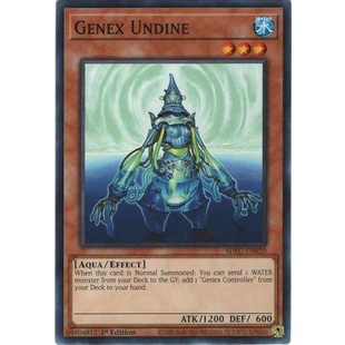 Carta de Yugioh: SDFC-PT020 Genex Undine Comum | Shopee Brasil
