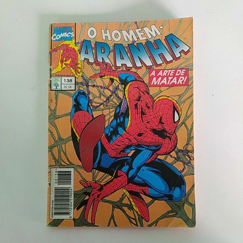 Gibi Hq O Homem Aranha N° 138 - A Arte de Matar! | Shopee Brasil