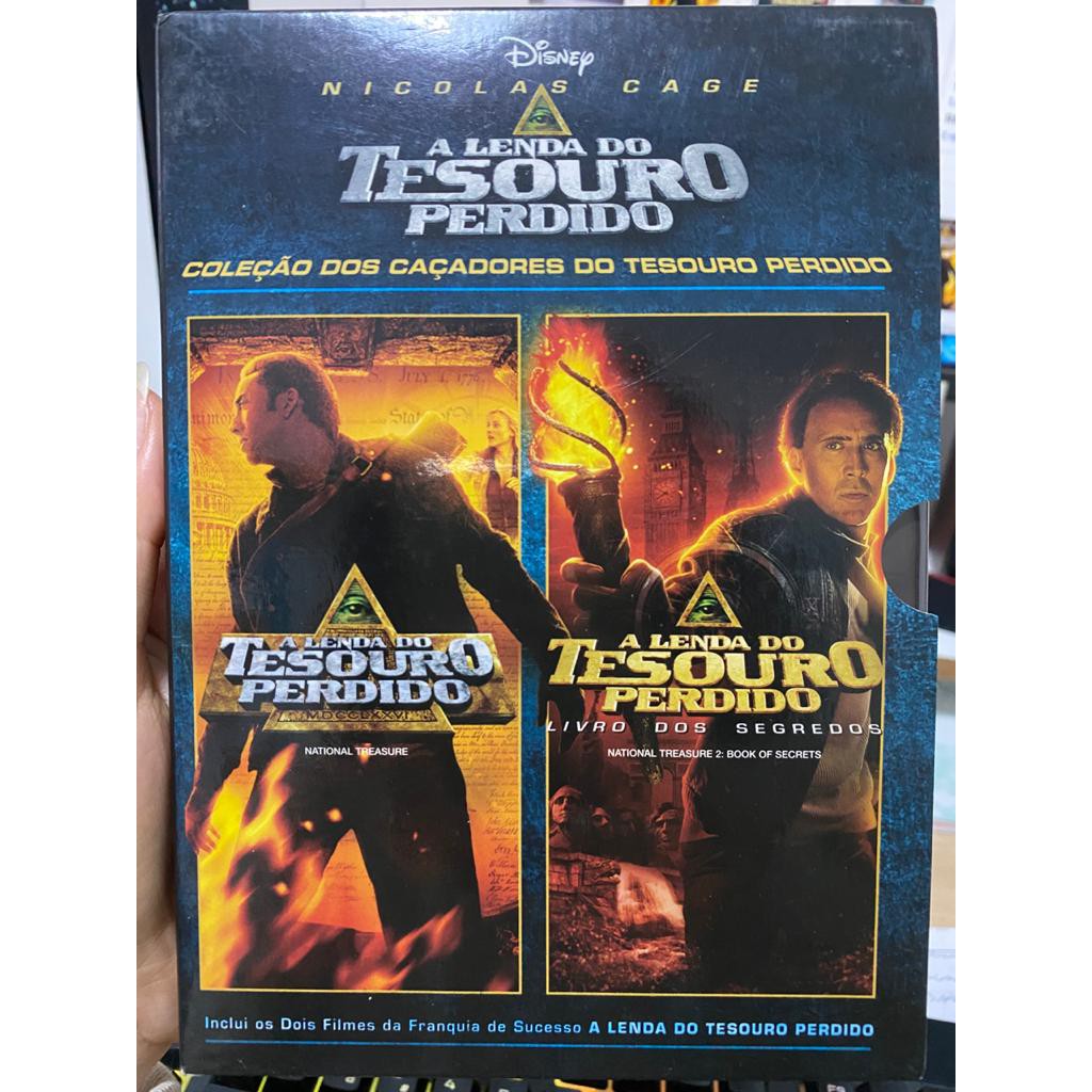 A Lenda do Tesouro Perdido - Box ORIGINAL em DVD com filmes 1 e 2 ...