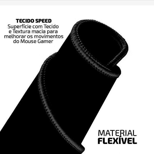 Mouse Pad Speed Gamer Extra Grande 70x35cm Borda Reforçada | Shopee Brasil