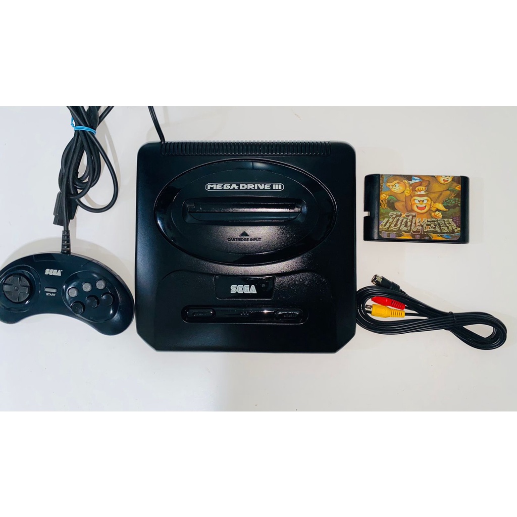 Mega Drive 3 Tectoy Completo com entrada Sega CD | Shopee Brasil