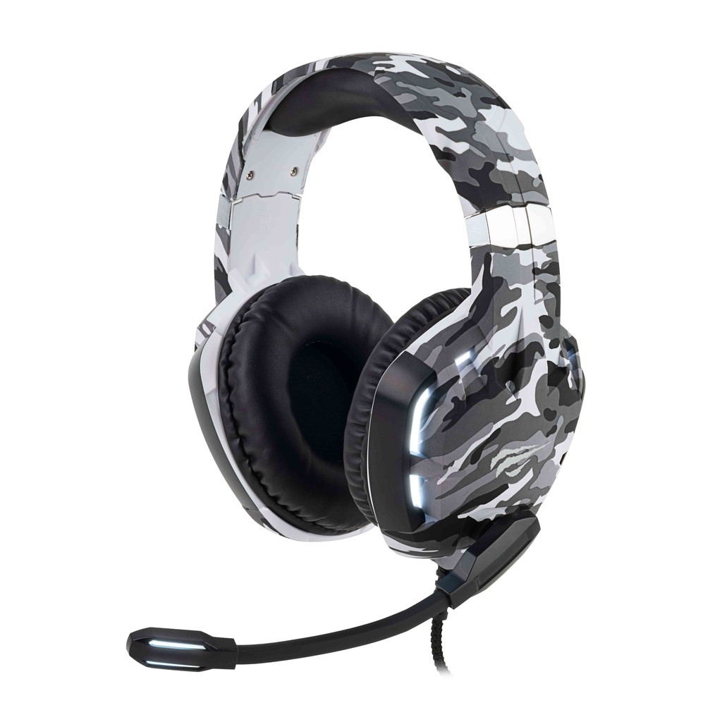 Headset Gamer Havit Gamenote H2001d RGB Camuflado Cinza | Shopee Brasil