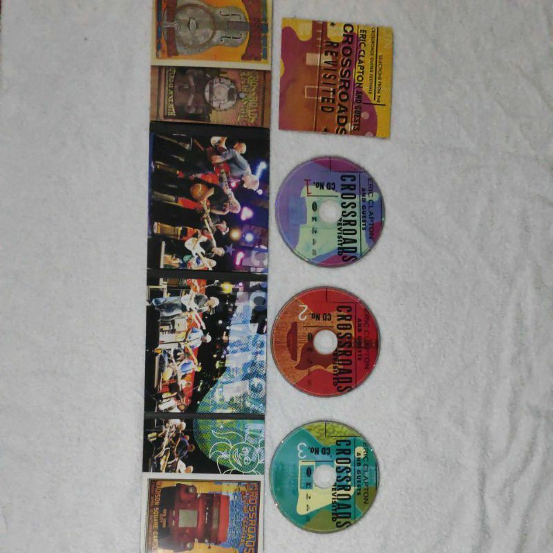 Álbum Crossroads Eric Clapton | Shopee Brasil