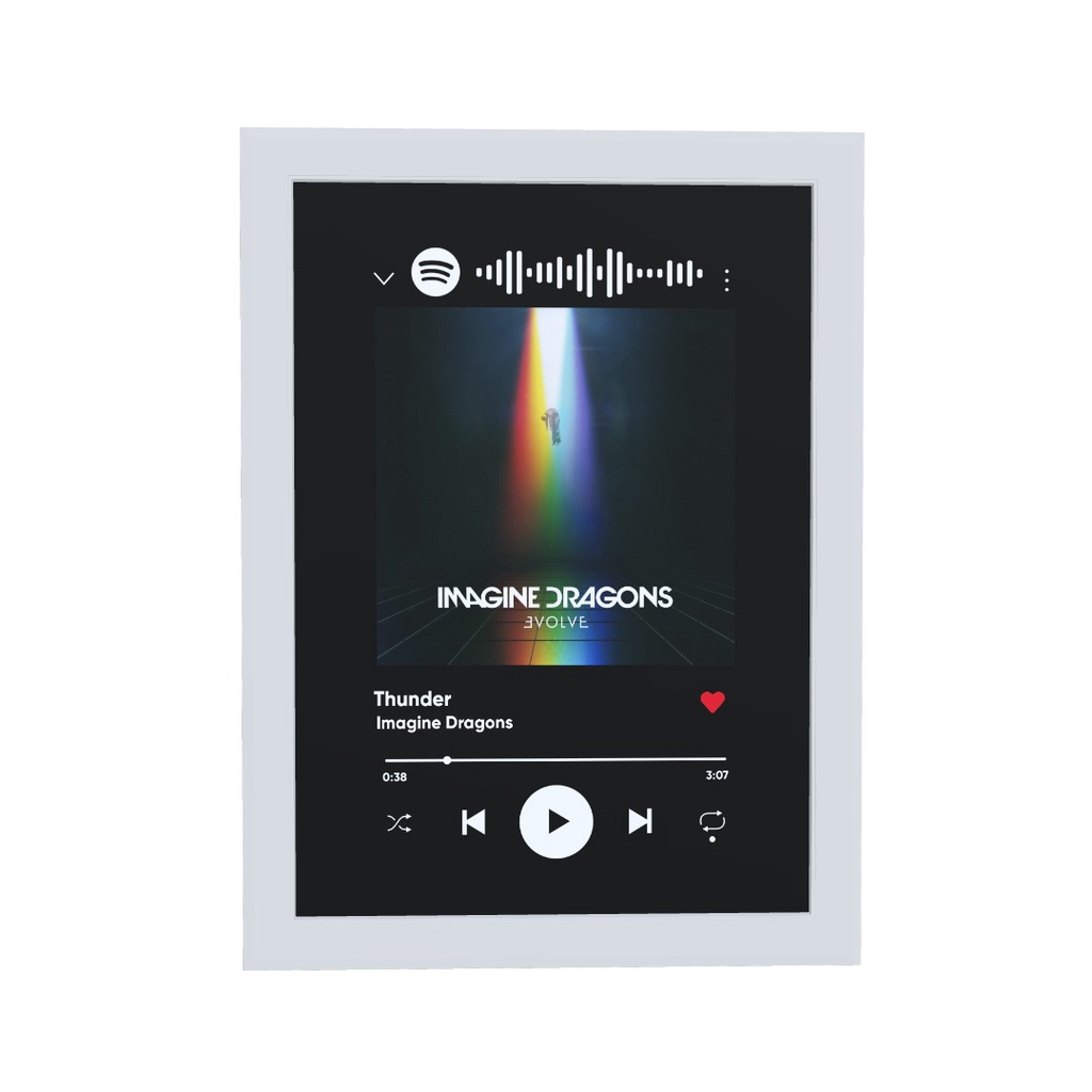 Quadro interativo spotify - Imagine Dragons | Shopee Brasil