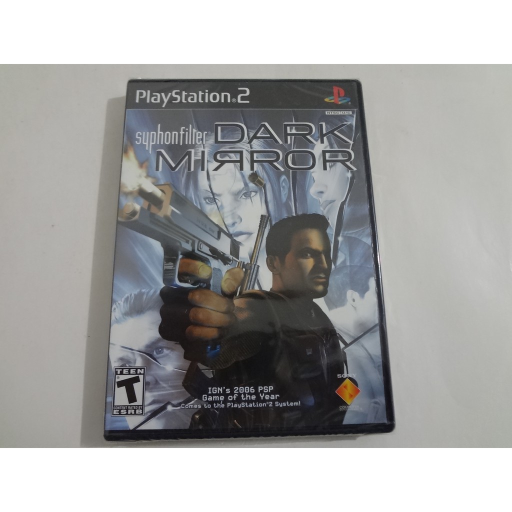 PS2 Syphon Filter Dark Mirror Lacrado - Escorrega o Preço