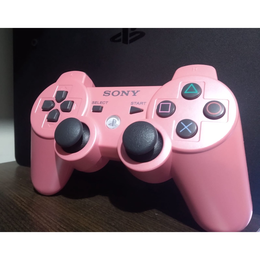 Controle Sony Dualshock 3 Ps3 Playstation 3 - Original Rosa | Shopee Brasil