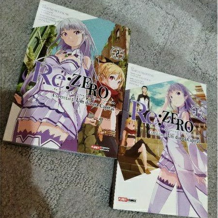 Mangá RE:Zero vol.1 & vol.2 | Shopee Brasil