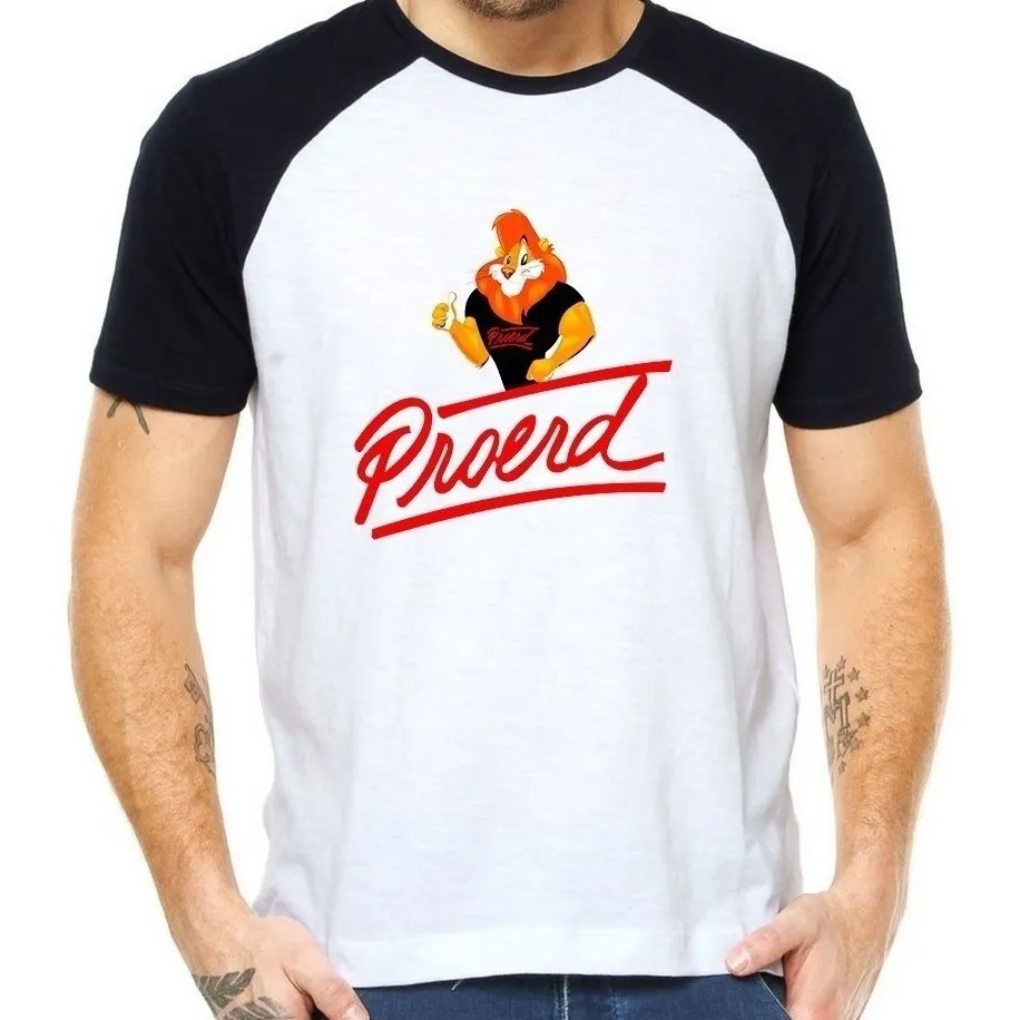Camiseta Raglan Proerd Leão Meme Resistência Às Drogas | Shopee Brasil