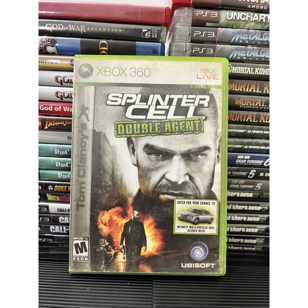 Tom clanck splinter cell double agent xbox 360 -Mídia física original ...