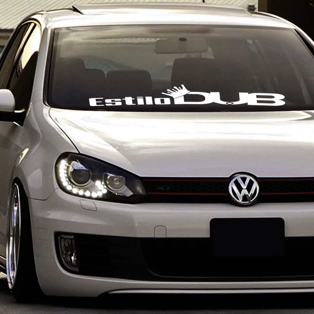 Adesivo Parabrisa Frase Carro Rebaixado Dub Som Automotivo Tuning | Shopee Brasil