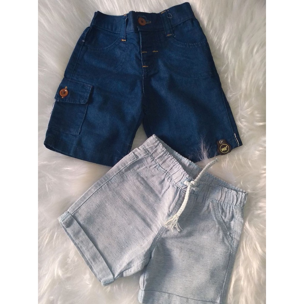 Kit Shorts Menino | Shopee Brasil