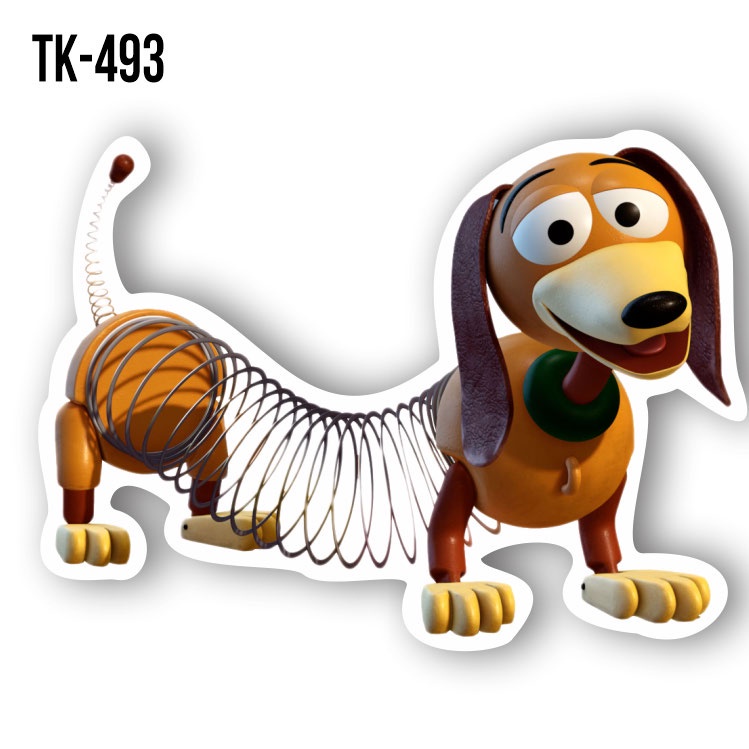 Adesivo Toy Story - Slinky Sticker 10x10cm | Shopee Brasil