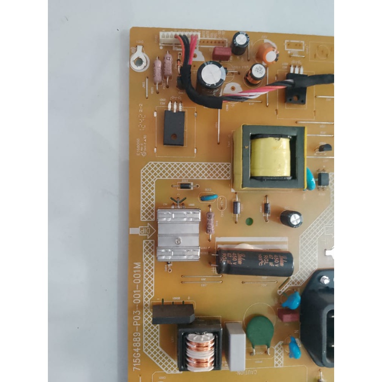 Placa Fonte Monitor Philips 166v3l / 715g4889-p03-001-001m | Shopee Brasil